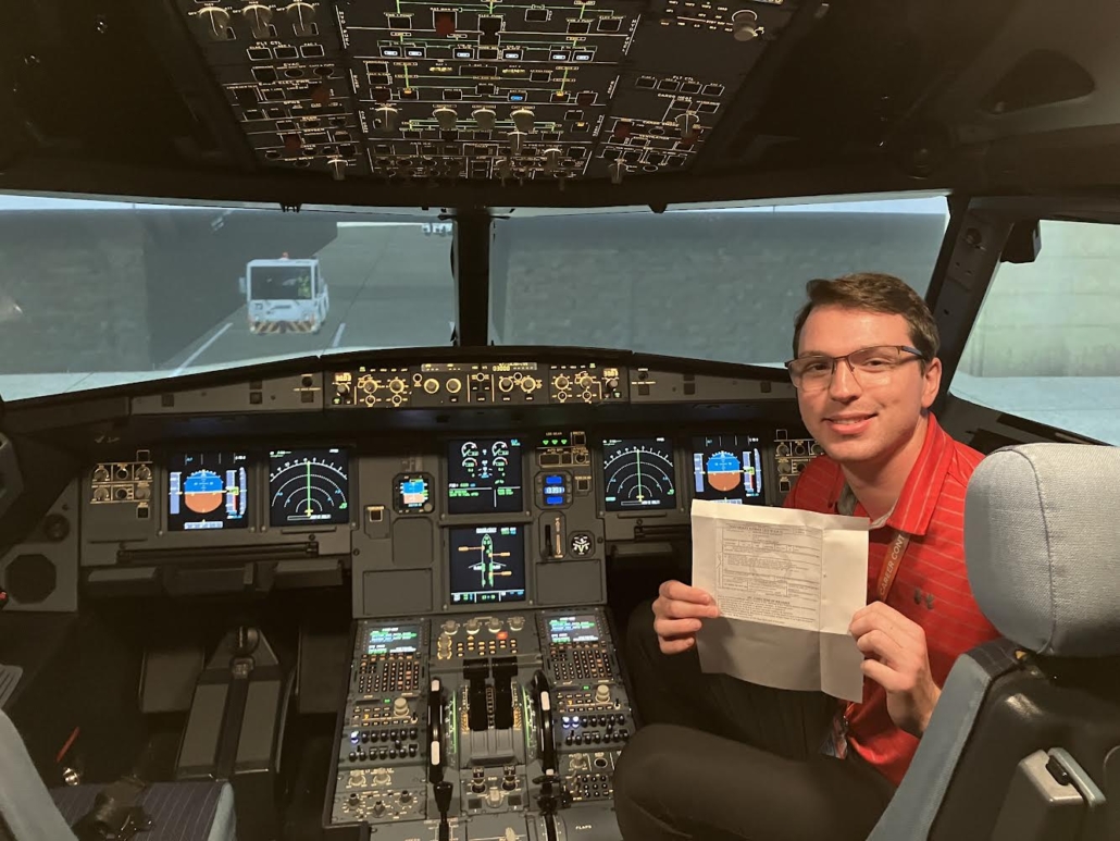Jordan Shepherd and his A320 Type Rating with Frontier Airlines ...